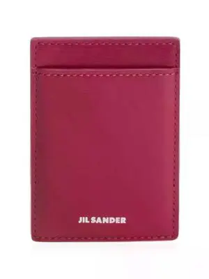 JIL SANDER Magnetic Card Holder - Pink