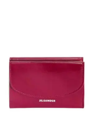 JIL SANDER Cannolo Wallet Mini - Pink