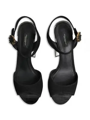 Dolce & Gabbana Keira Crystal-embellished Platform Sandals