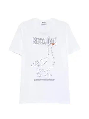 Moschino Logo-print Cotton T-shirt