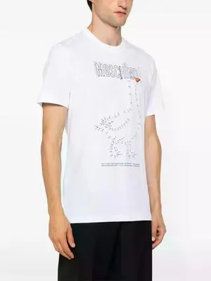 Moschino Logo-print Cotton T-shirt