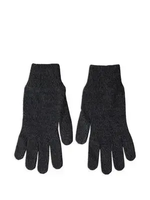 Dolce & Gabbana Knitted Wool Gloves - Grey