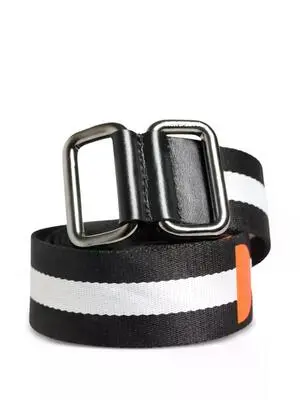 Dolce & Gabbana Logo Print Belt - Black