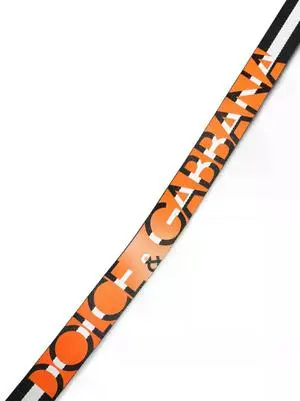 Dolce & Gabbana Logo Print Belt