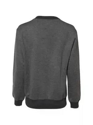 Dolce & Gabbana Embroidered Logo Crew Neck Sweater