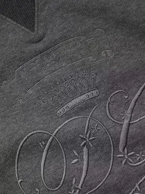 Dolce & Gabbana Embroidered Logo Crew Neck Sweater