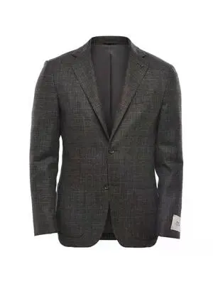 Corneliani Checked Single-breasted Blazer