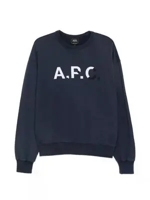 A.p.c. Printed Sweatshirts Hoodies For Men