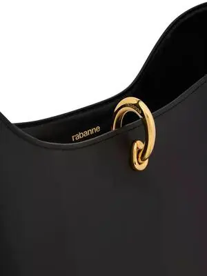 Rabanne Leather Ring Tote Bag