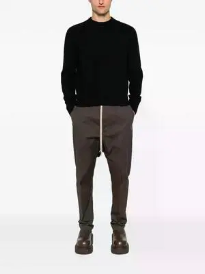 Rick Owens Ribbed Trim Sweater