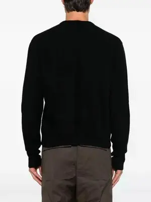 Rick Owens Ribbed Trim Sweater