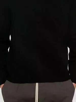 Rick Owens Ribbed Trim Sweater