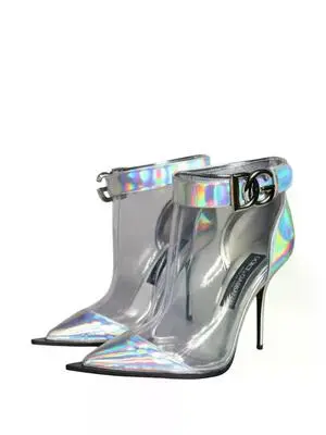 Dolce & Gabbana Holographic Pumps With Dg Buckle Detail