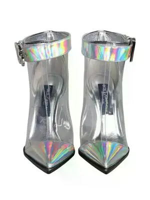 Dolce & Gabbana Holographic Pumps With Dg Buckle Detail