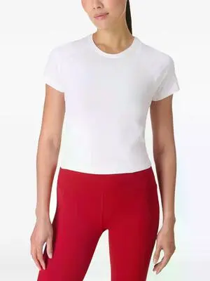 Sweaty Betty Cropped Ribbed T-shirt