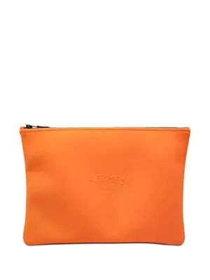 Hermes Textured Clutches