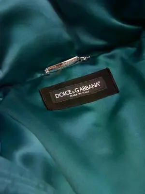 Dolce & Gabbana Floral Appliqué Padded Jacket