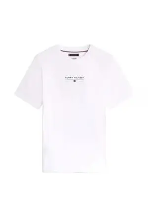 Tommy Hilfiger Logo-print Crew-neck T-shirt