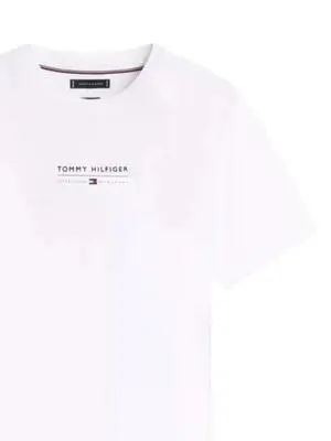 Tommy Hilfiger Logo-print Crew-neck T-shirt