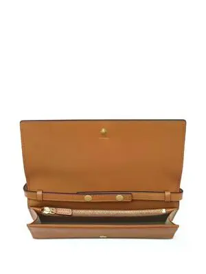Mcm Visetos Studded Shoulder Bag