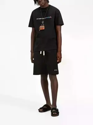 Palm Angels Logo-print Crew-neck T-shirt