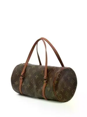 LOUIS VUITTON Monogram Papillon 26 Handbag - Brown