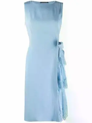 Alberta Ferretti Tie Detailed Cocktail Dresses