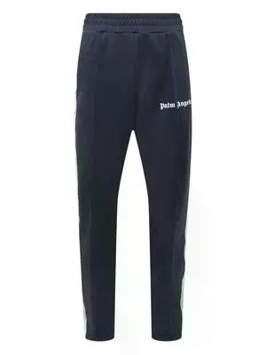 Palm Angels Logo-detail Side-stripe Track Pants