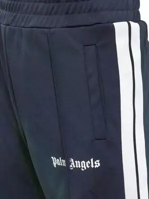 Palm Angels Logo-detail Side-stripe Track Pants