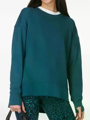 Sweaty Betty Deep Crew Neck Sweatshirt With Thumb Slots