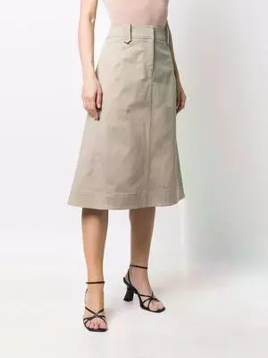 Alberta Ferretti Slit Skirts