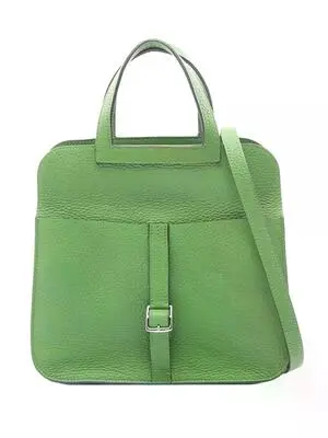 Hermès Halzan 25 Satchel - Green