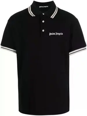 Palm Angels Embroidered Polos For Men
