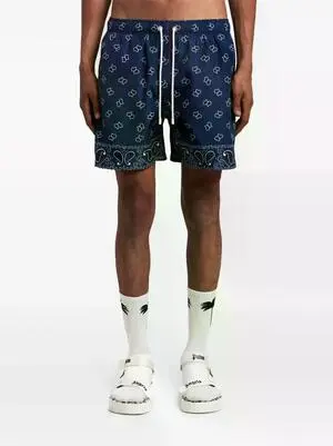 Palm Angels Paisley Print Swim Shorts