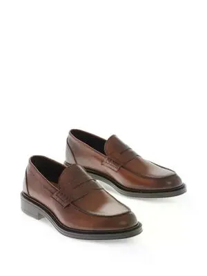 AMEDEO TESTONI Polished Leather Loafers