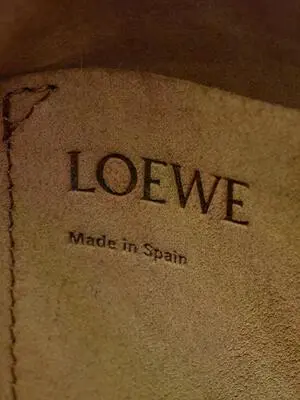 Loewe Large Calfskin Puzzle Satchel - Black