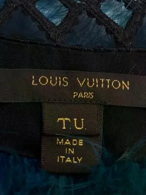 LOUIS VUITTON Embellished Feather Collar