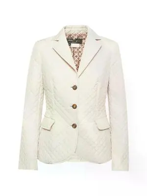 FERRAGAMO Quilted Single-breasted Blazer
