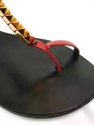 GIUSEPPE ZANOTTI Beaded Flat Sandals
