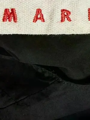 Marni Sleeveless Knot Detail Mini Dress