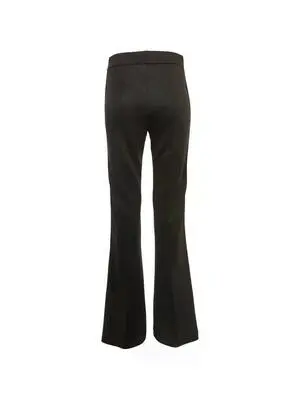 Fendi Jersey Logo Band Flared Trousers