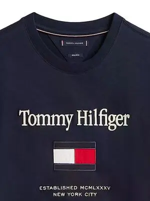 Tommy Hilfiger Logo-embroidered T-shirt