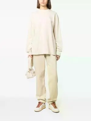 Jacquemus Long Sleeve Organic Cotton T-shirt