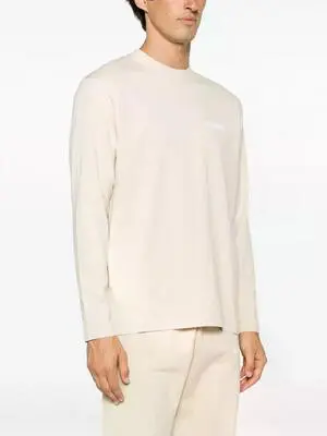 Jacquemus Long Sleeve Organic Cotton T-shirt