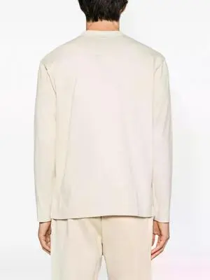Jacquemus Long Sleeve Organic Cotton T-shirt