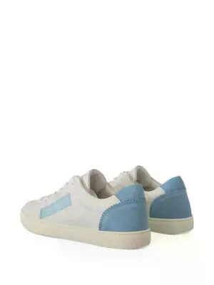 Dolce & Gabbana Logo Patch Leather Sneakers