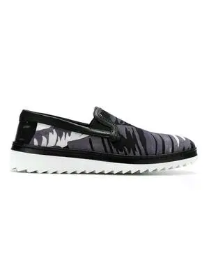 Dolce & Gabbana Printed Slip-on Sneakers
