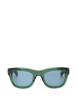 Matsuda Square Frame Sunglasses - Green