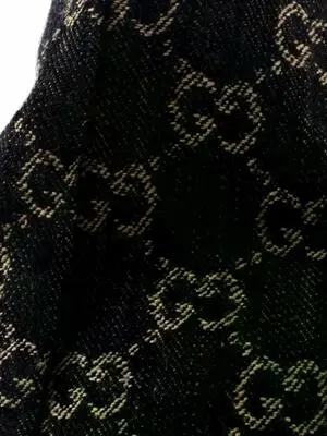 Gucci Ophidia Shopping Gg Denim Medium Tote Bag - Black
