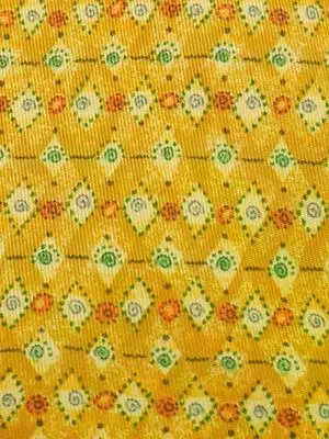 Hermès Geometric Spiral Neck Tie